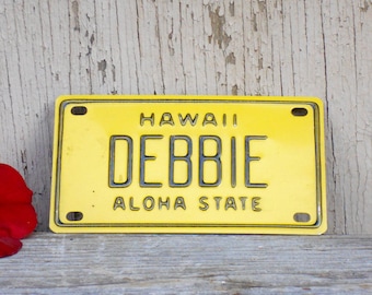 Hawaii license plate | Etsy