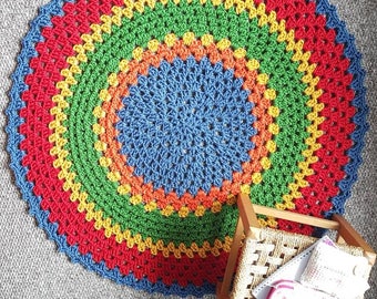 Crochet rug | Etsy