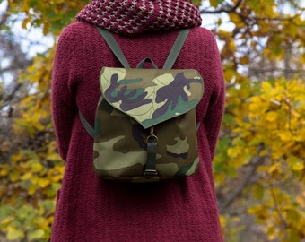 Handmade Waterproof Leaf Bags Backpacks and Bike by LeaflingBags