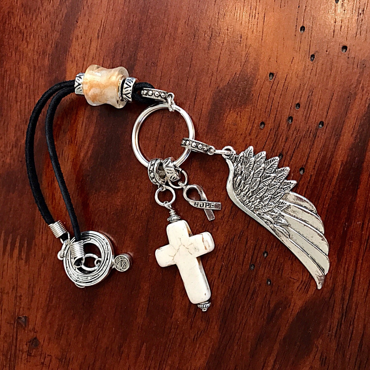 Rearview Mirror Charm Rear View Mirror Charm Keychain Car