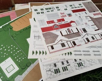 Paper model kit | Etsy