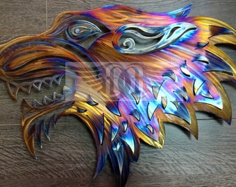 Wolf sculpture | Etsy