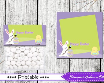 Easter bag toppers | Etsy