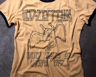 Led zeppelin shirt | Etsy