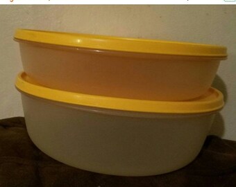 Unique yellow tupperware related items | Etsy