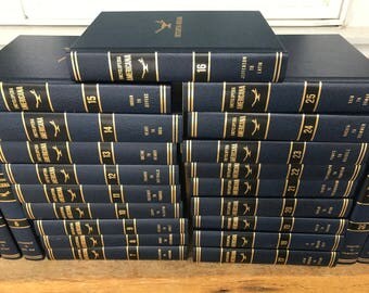 Encyclopedia set | Etsy