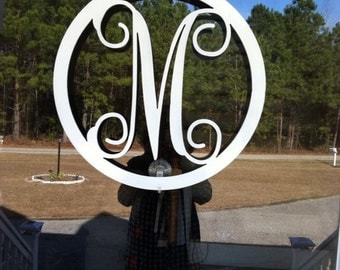 Metal monogram | Etsy