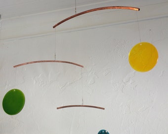 Copper mobile | Etsy