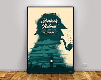 Sherlock art | Etsy