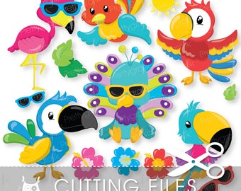 Parrot stencil | Etsy