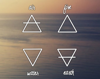 Four elements | Etsy