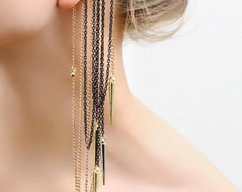 Spike ear cuff | Etsy