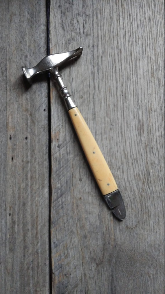 German Made Bone Handle Hammer