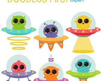 Outer space clipart | Etsy