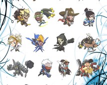 Unique overwatch sticker related items | Etsy
