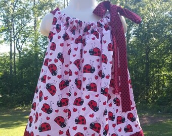 Ladybug dress | Etsy