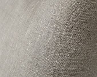 Gray linen fabric | Etsy