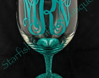 Vinyl wine glass | Etsy