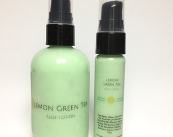 Green tea lotion | Etsy