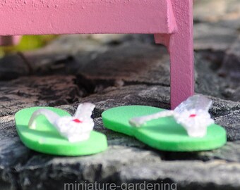 Miniature flip flops | Etsy