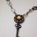 House Baratheon Family Sigil Inspired Steampunk Necklace Game