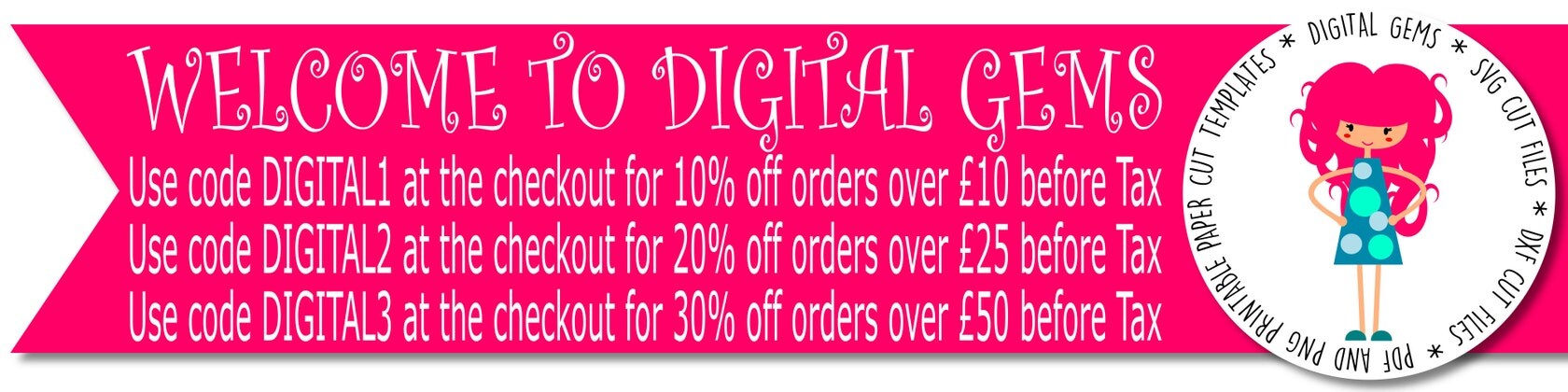 Cricut SVG Files Silhouette DXF Files Paper Cut PDF by DigitalGems