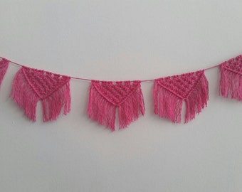 Macrame banner | Etsy