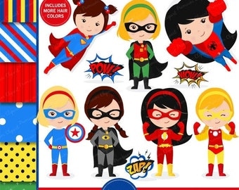 Unique heroes clipart related items | Etsy