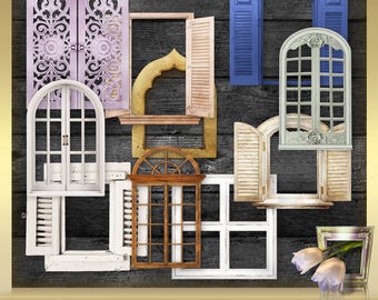 Window picture frame | Etsy