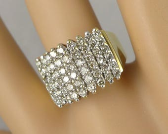 Multi row band | Etsy