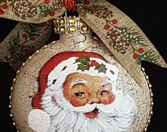 Rustic santa claus | Etsy