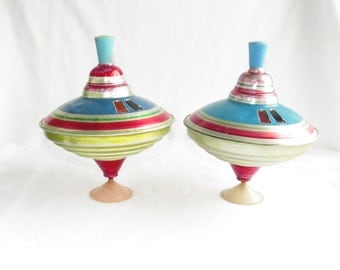 Vintage spinning top | Etsy