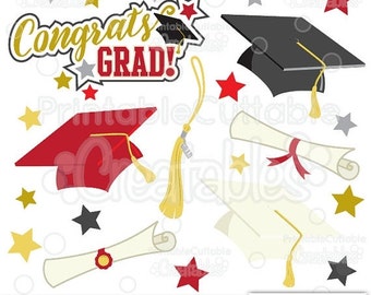 Unique graduation clipart related items | Etsy