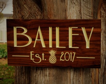 Outdoor wood sign | Etsy