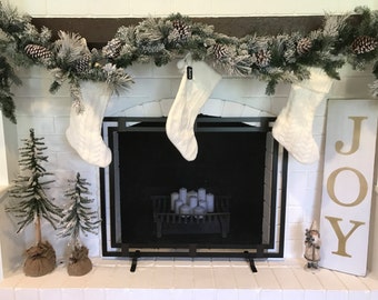 Joy christmas sign | Etsy