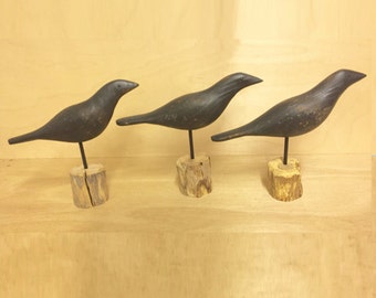 Crow carving | Etsy