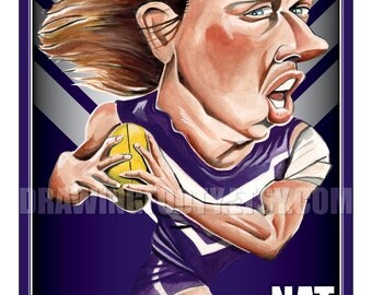 Drawing footy | Etsy