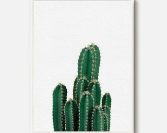 Cactus print | Etsy