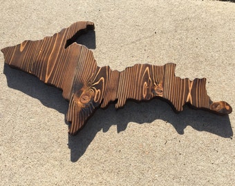 Upper peninsula sign | Etsy