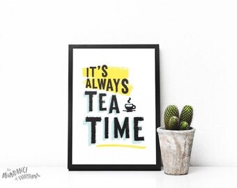 It's always tea time | Etsy