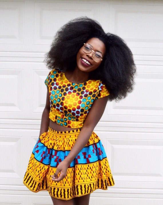 Ankara Crop Top African Print African African Clothing