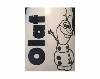 Olaf sticker | Etsy