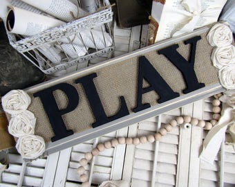 Playroom sign | Etsy