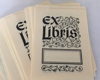 Antioch bookplate | Etsy