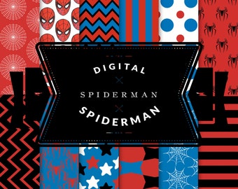 Spiderman paper | Etsy