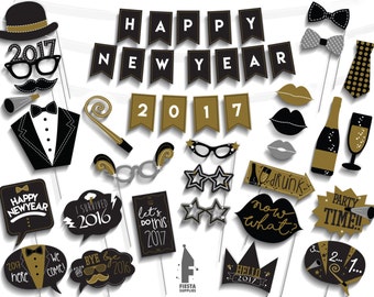 New year photo booth | Etsy