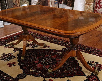 Antique inlaid table | Etsy