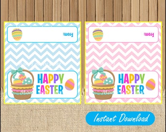 Easter bag toppers | Etsy