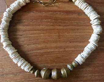 Puka shell choker | Etsy