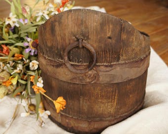 Primitive basket | Etsy